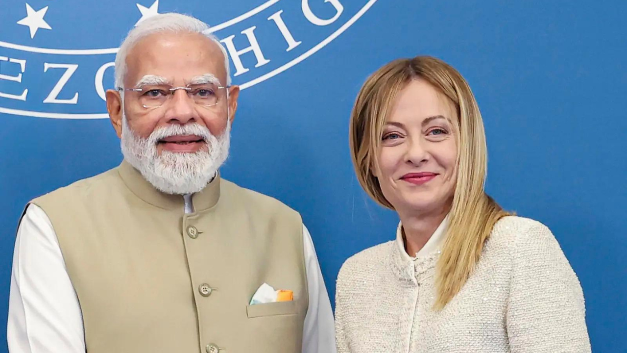 Italy PM Meloni’s 'parishram' pitch steals spotlight at PM Modi press ...