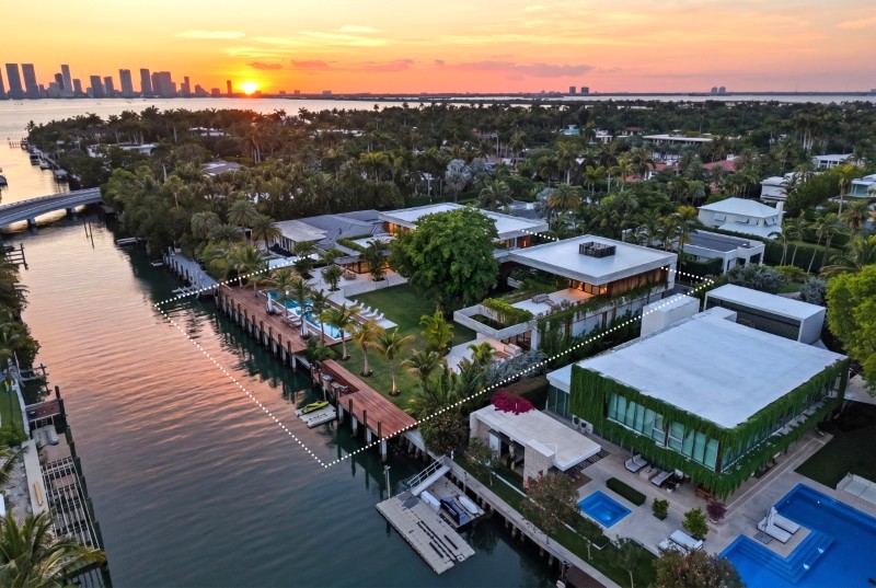 Miami Beach’s newest $110M mansion turns compound living into an art form