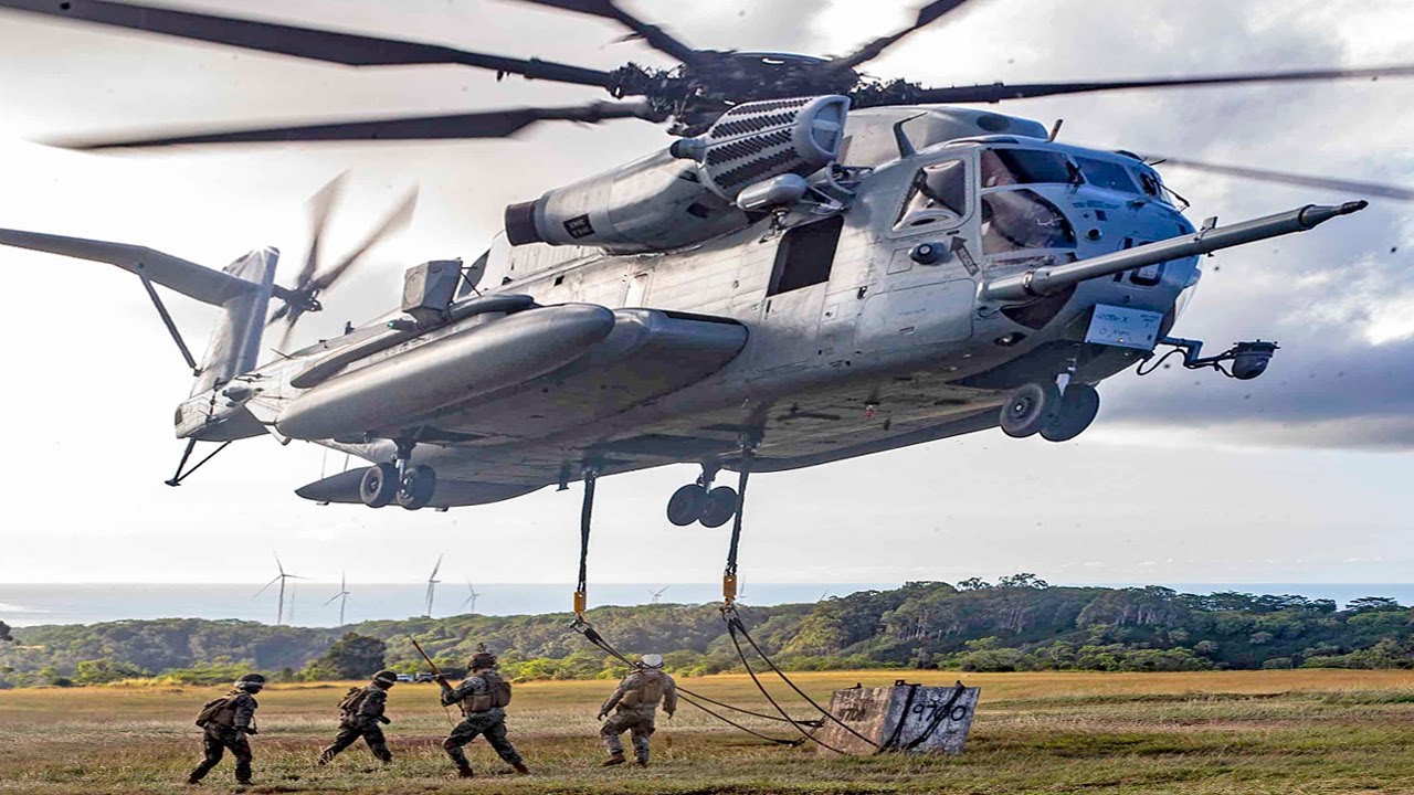 The only helicopter powerful enough to rescue a downed aircraft