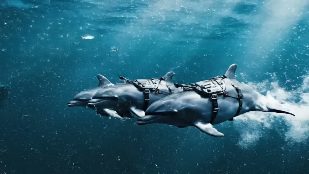 The US military secretly trained dolphins for war