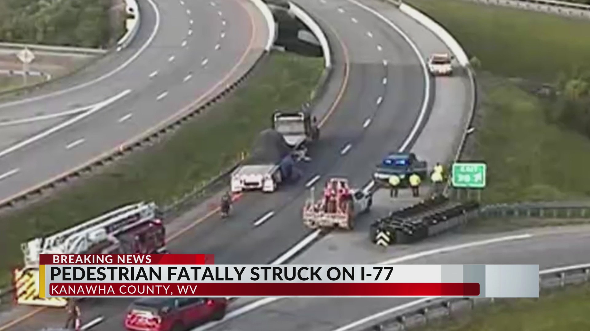 Pedestrian struck, killed on West Virginia Turnpike