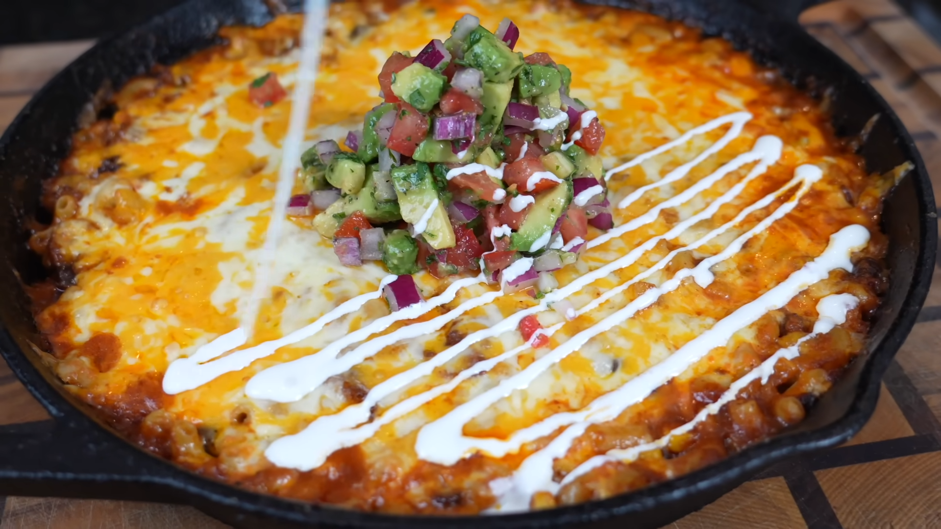 30-minute cheesy taco skillet everyone will love