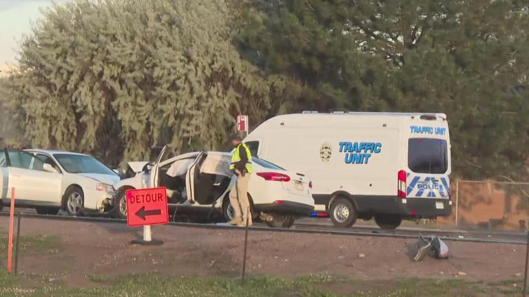 Highway 85 reopens in Denver metro area after deadly 5-car crash