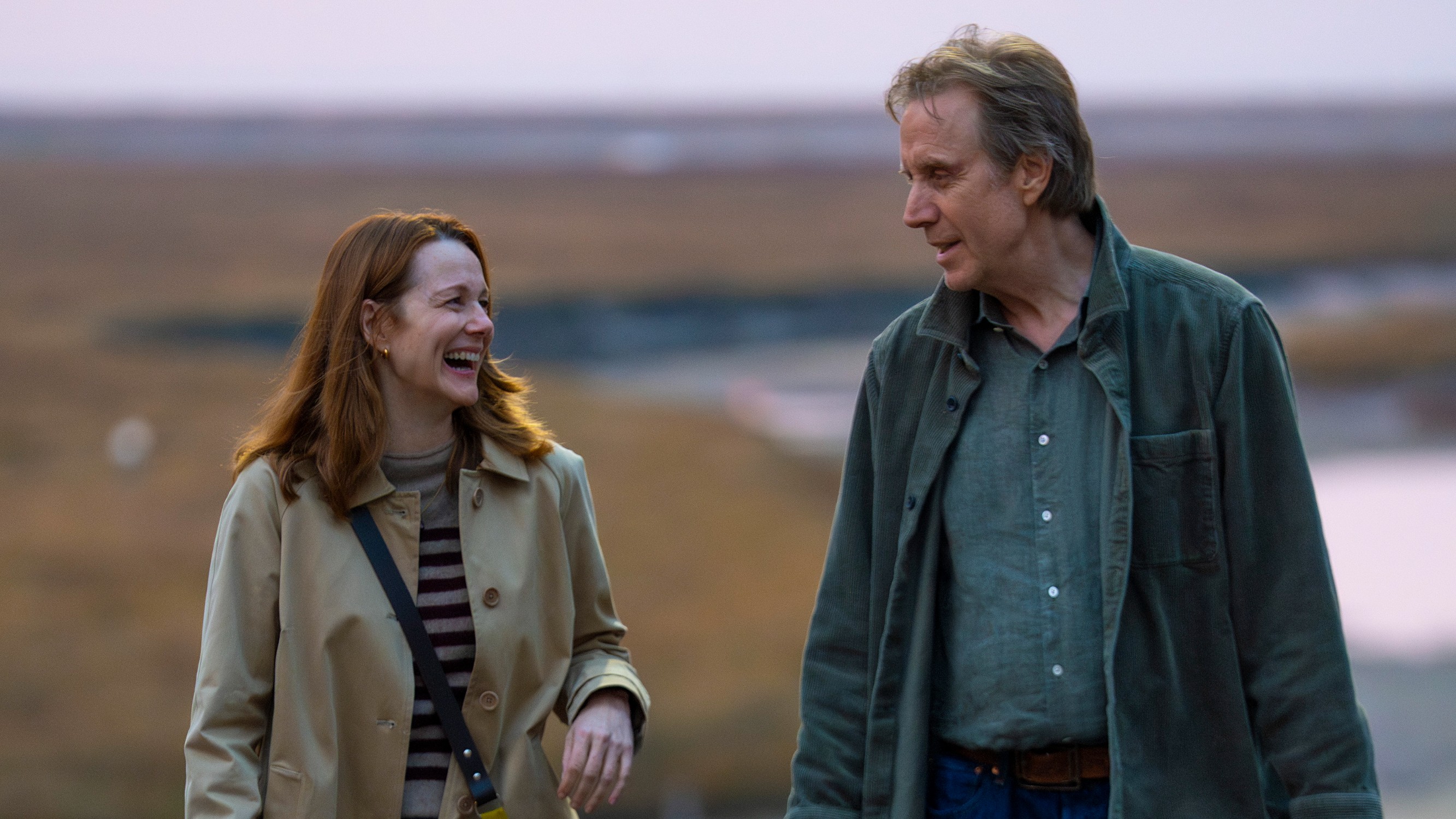 Laura Linney, Rhys Ifans pic: Parkinson's film ‘Onward and Sideways'