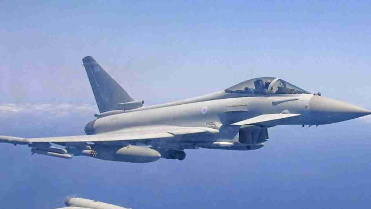Royal Air Force equips Typhoon fighter jets with anti-drone missiles in ...