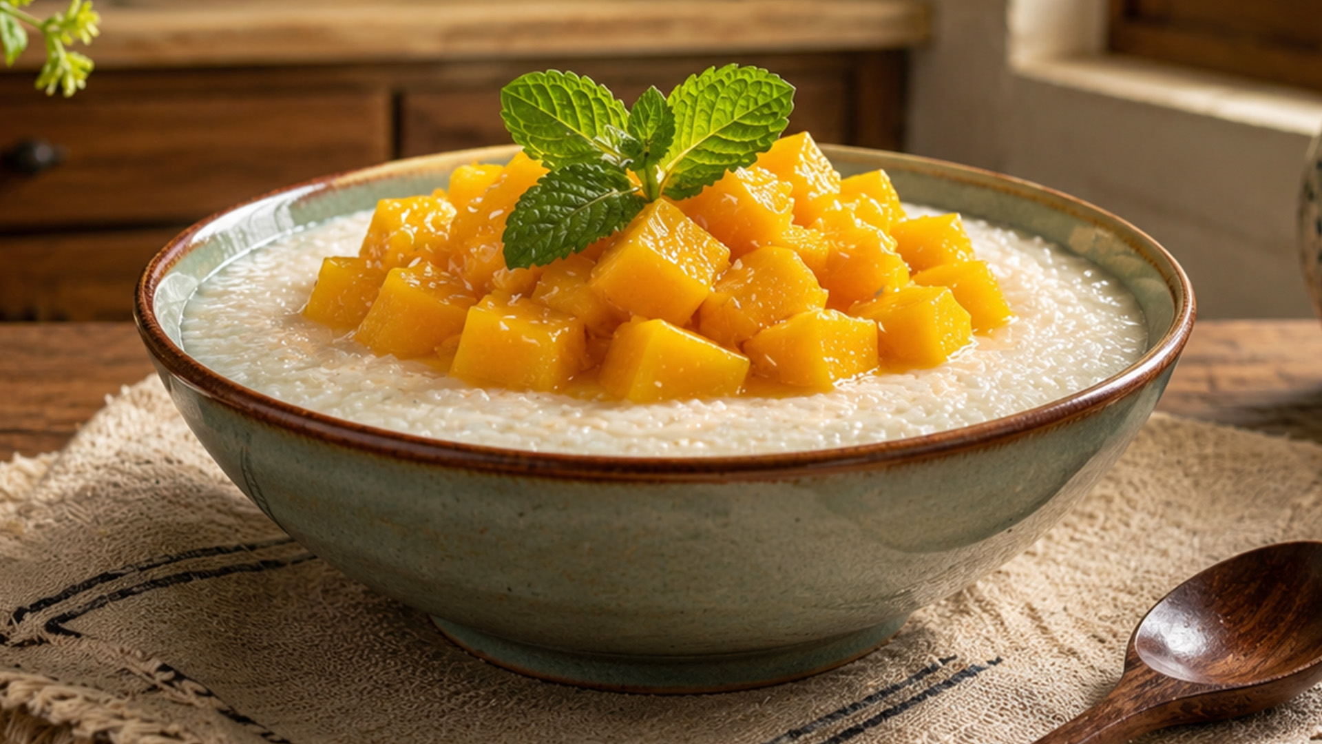 Mango jelly brings sweet fruit flavor and smooth texture