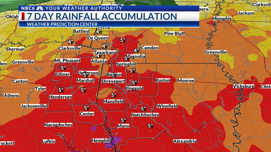 Stormy weather pattern to continue through next week