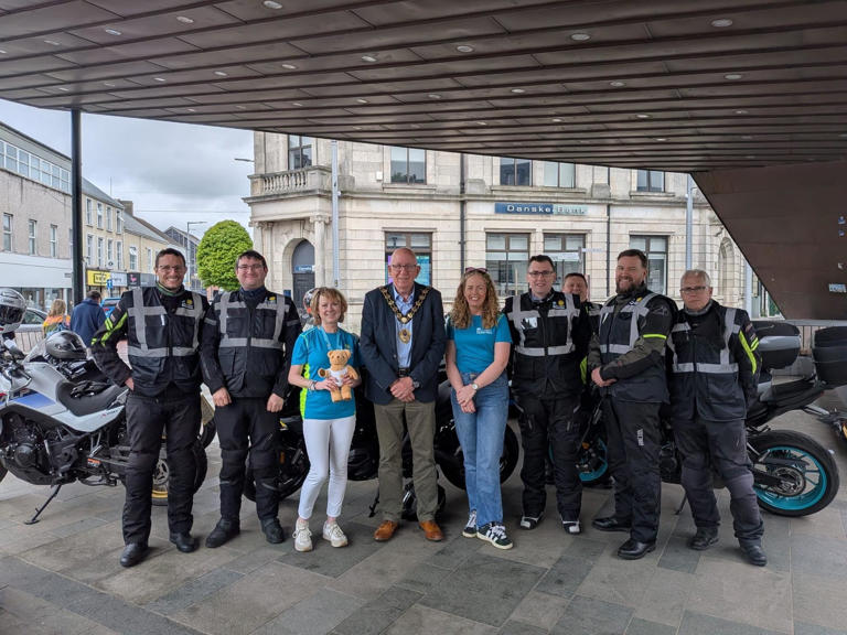 Fostering 400 bike tour stops in Ballymena to raise awareness of the ...