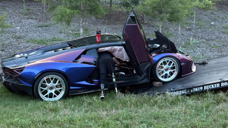 Lamborghini Aventador and Revuelto destroyed in same crash, same ...