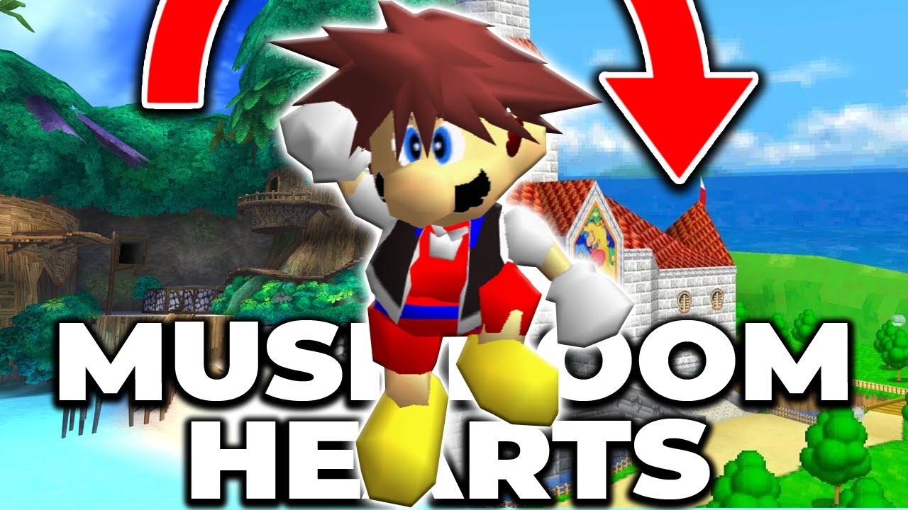 Kingdom Hearts gets recreated in Super Mario 64 mod