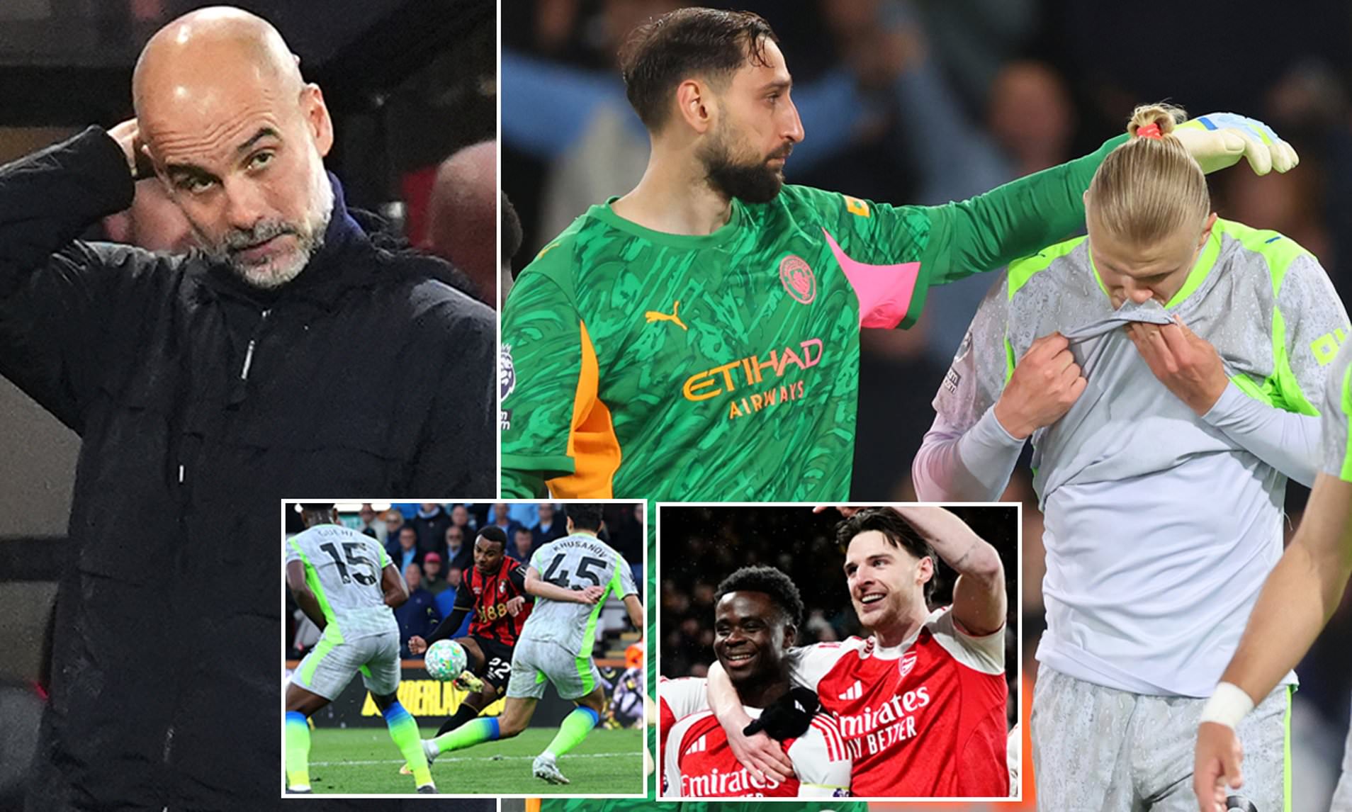 Bournemouth 1-1 Man City: English football's changing of guard as title ...