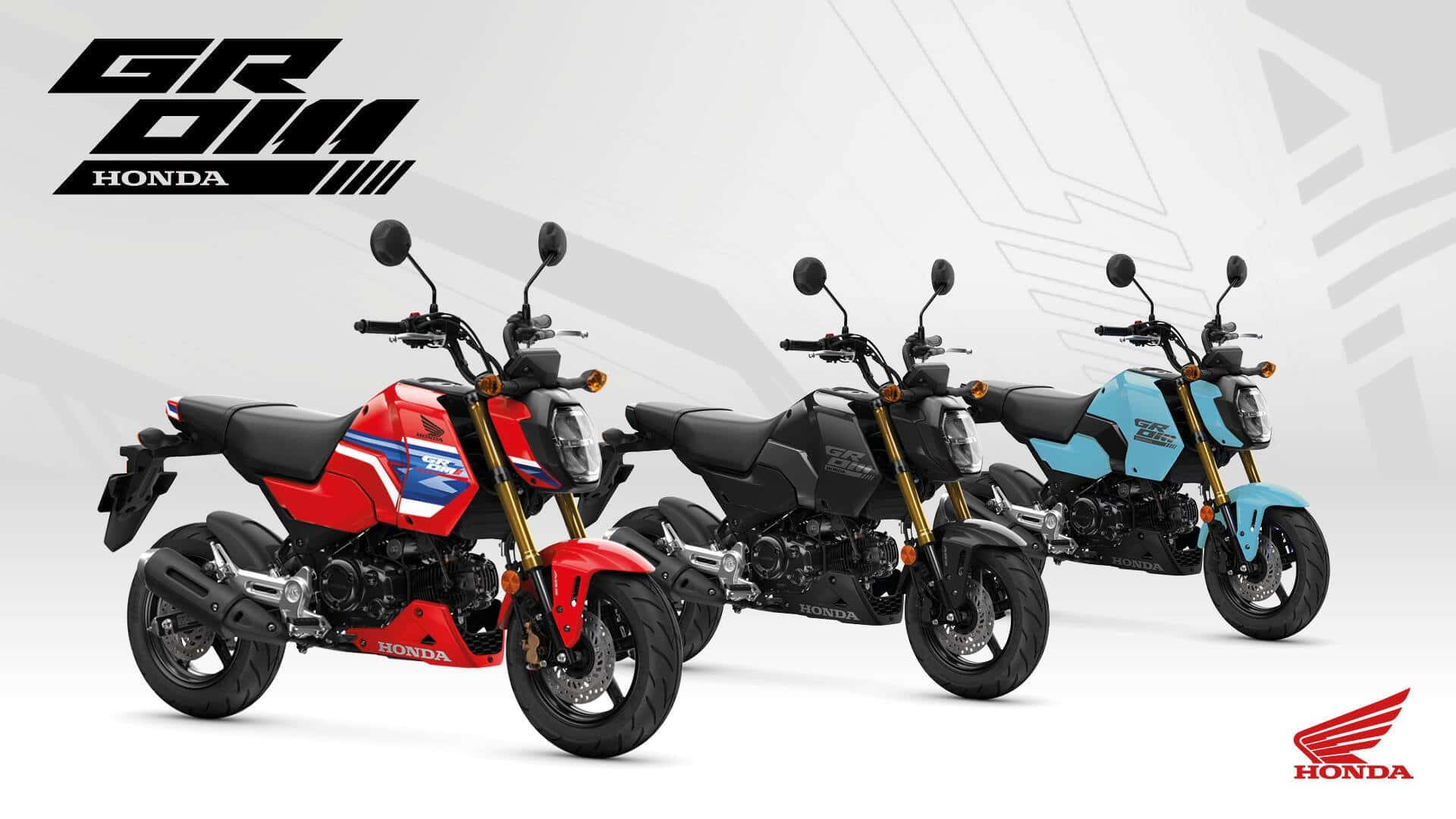 Honda MSX125 Grom gets a trio of new colors, is still not a Yamaha