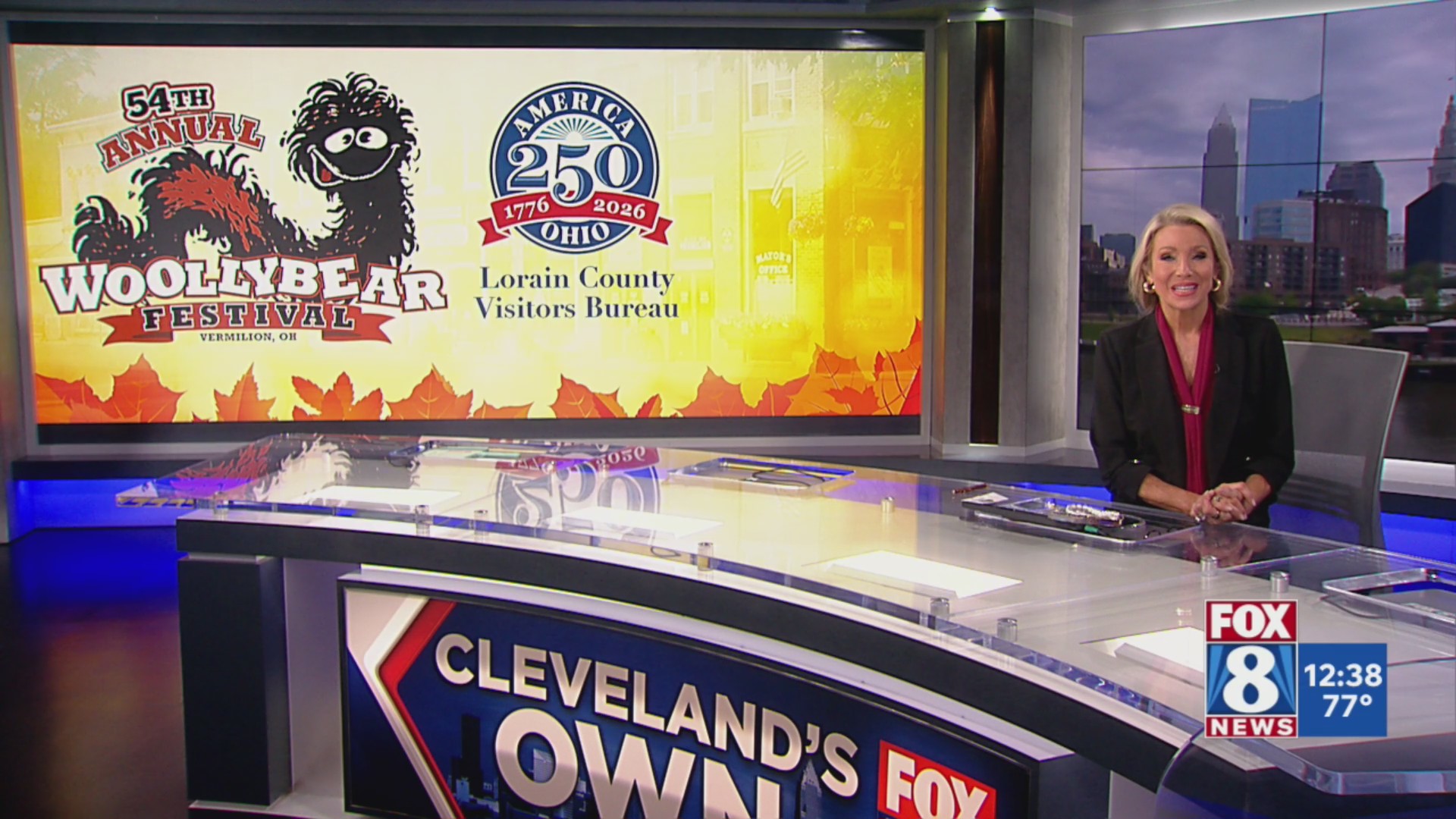 FOX 8 News at noon: WoollyBear Festival promo