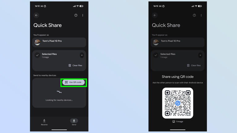 How to share files via QR code with this hidden Android feature