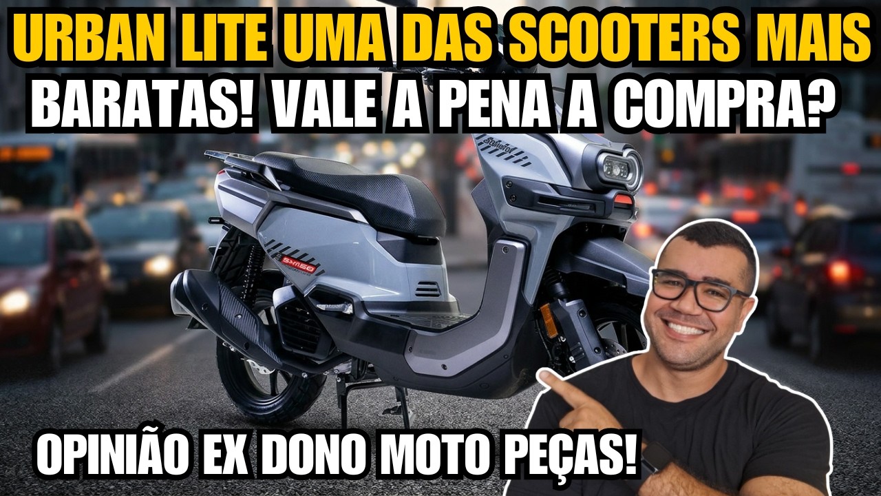 Shineray Urban Lite: preço, ficha técnica e detalhes completos