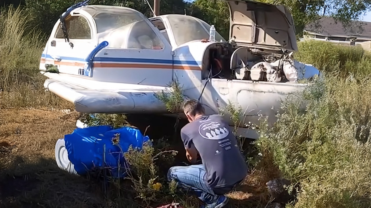 Reviving an abandoned aircraft