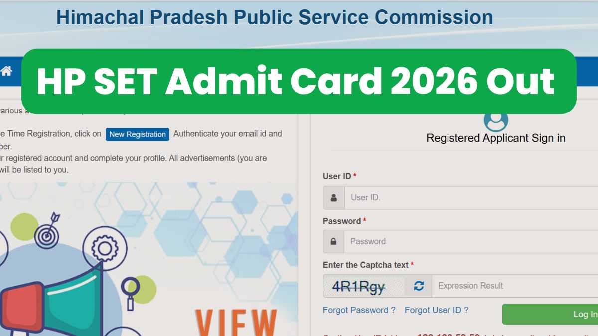 HP SET admit card 2026 out at hppsc.hp.gov.in, direct link to download ...