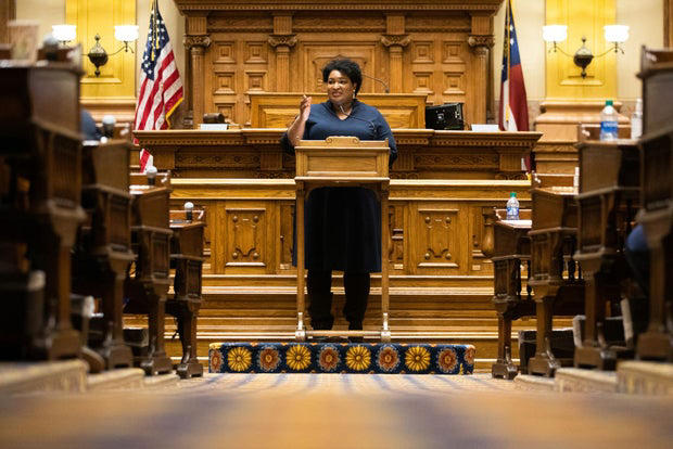 Georgia Republicans renew scrutiny of Stacey Abram's New Georgia ...