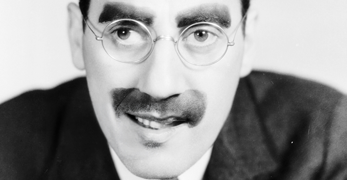 Groucho Marx was the sharpest man in comedy