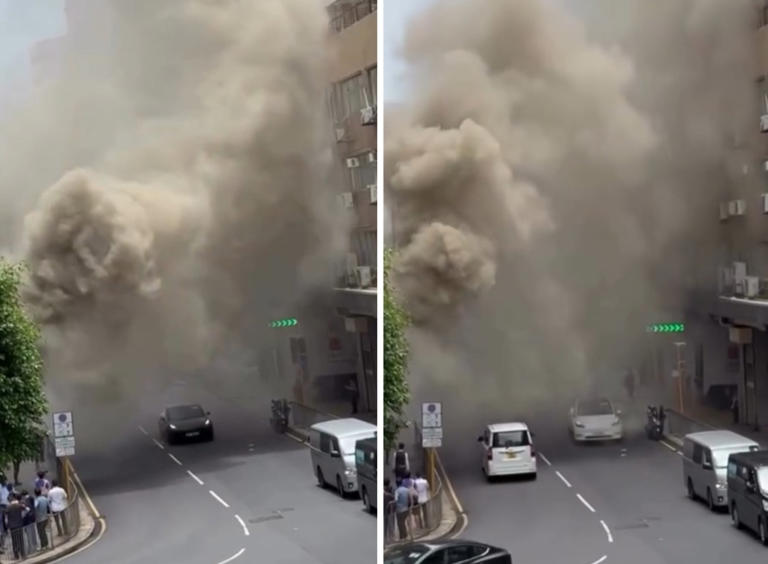 Smoke engulfs Kowloon Bay neighbourhood after kitchen fire at ...