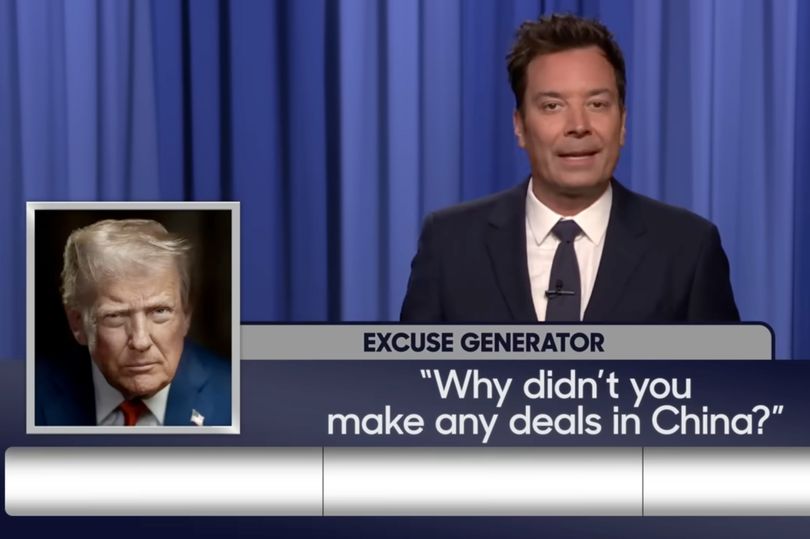 Jimmy Fallon jokes Donald Trump bailed on a planned Iran attack like a ...