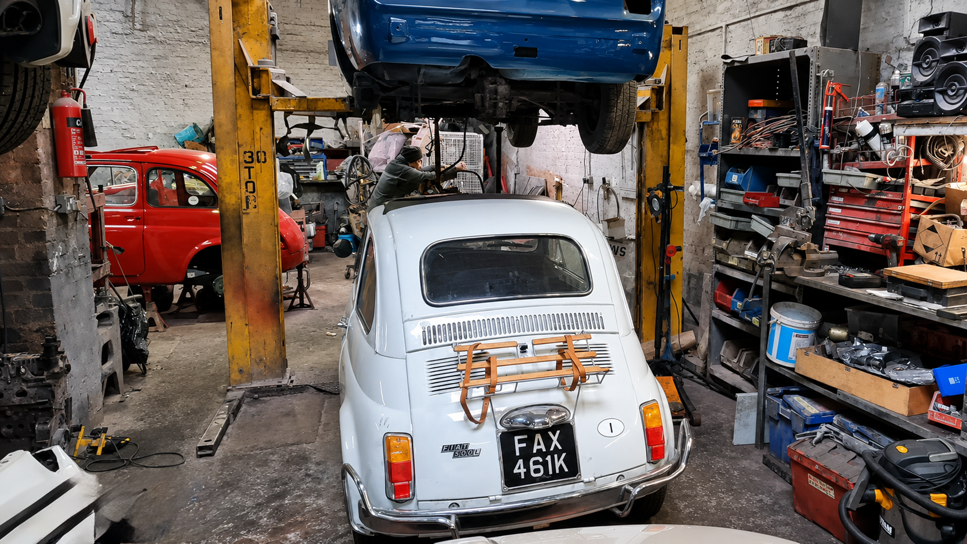 Building a wild classic tiny car project