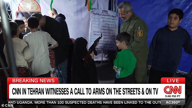 Terror as video reveals AK-47 trainings for Iranian women and children
