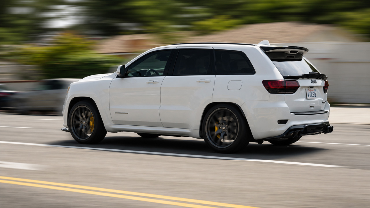 Nearly 1,000 HP monster Jeep Trackhawk hits the road