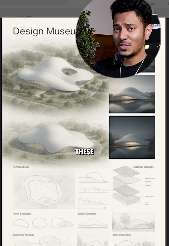 Architectural presentation boards using ChatGPT for design workflow ...