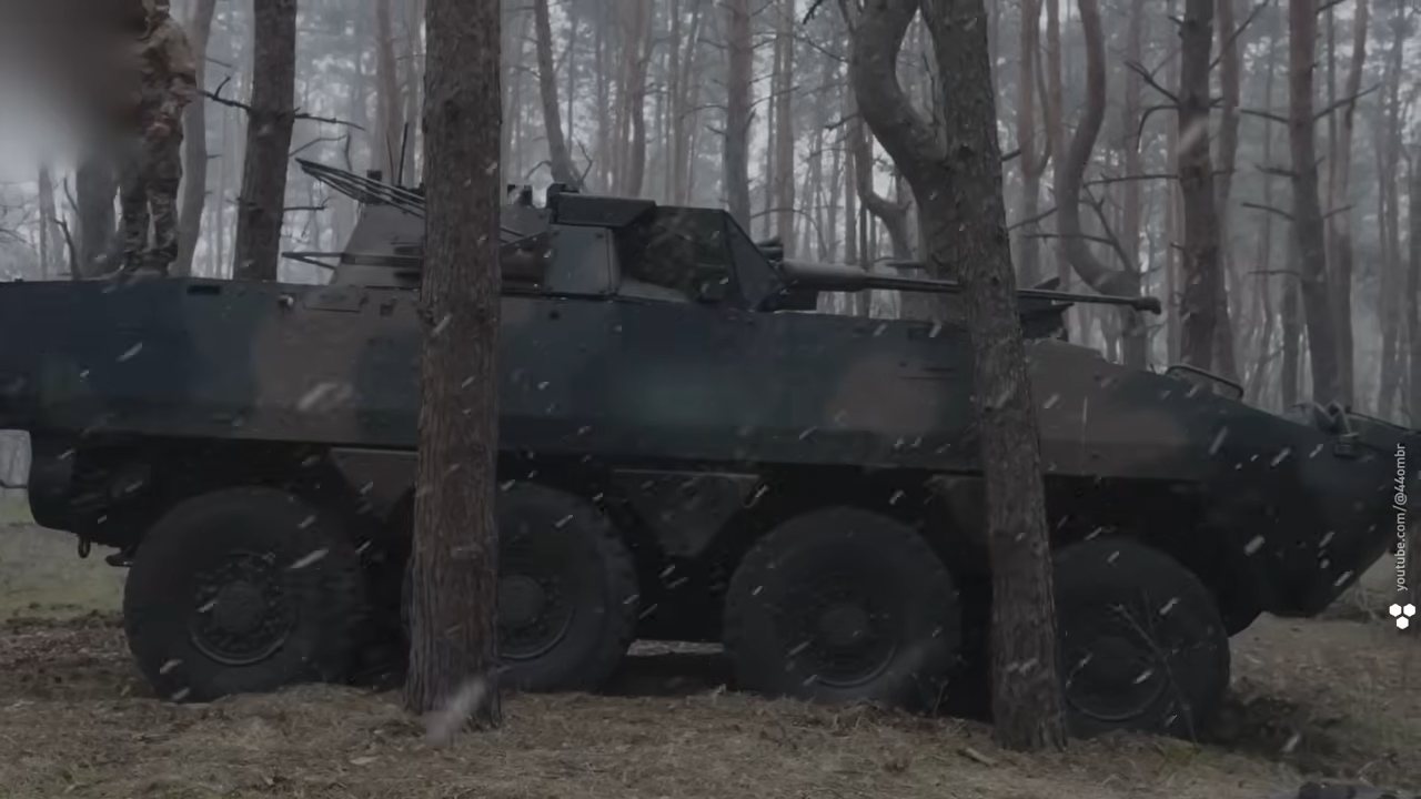 The Polish Krab turned Russian positions into craters within seconds