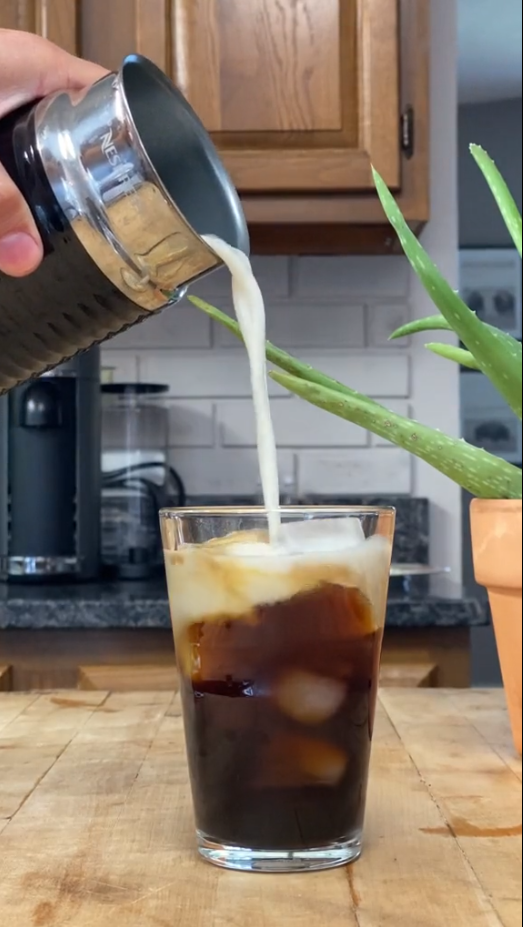 Boozy coffee drink for a fun twist