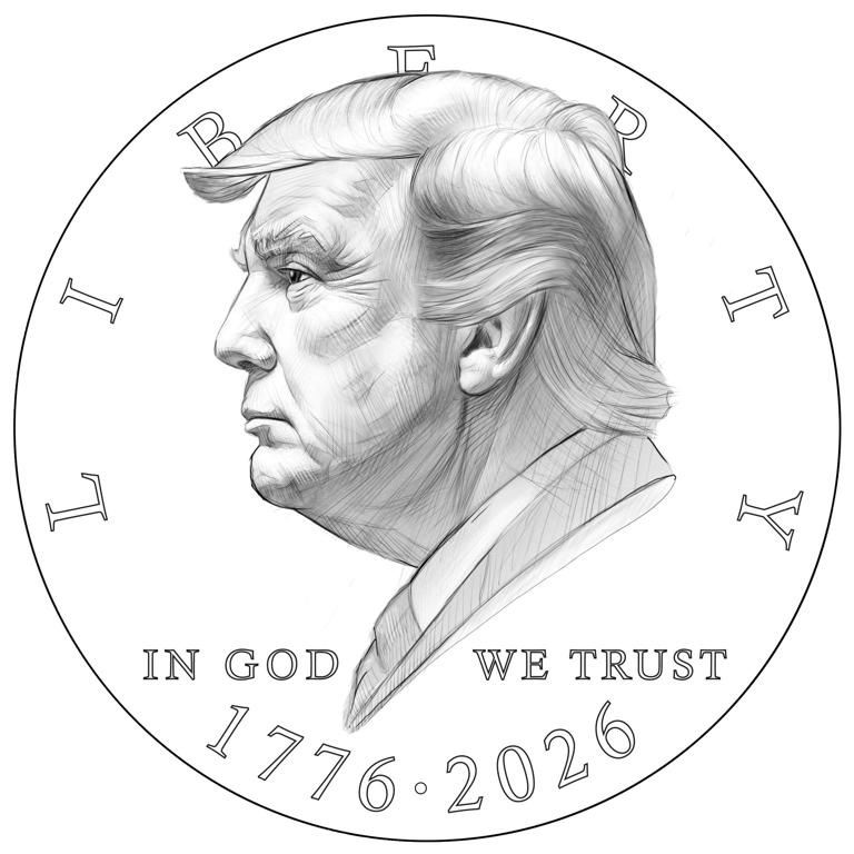 Trump gold coins won’t be ready for 250th anniversary, US Mint says