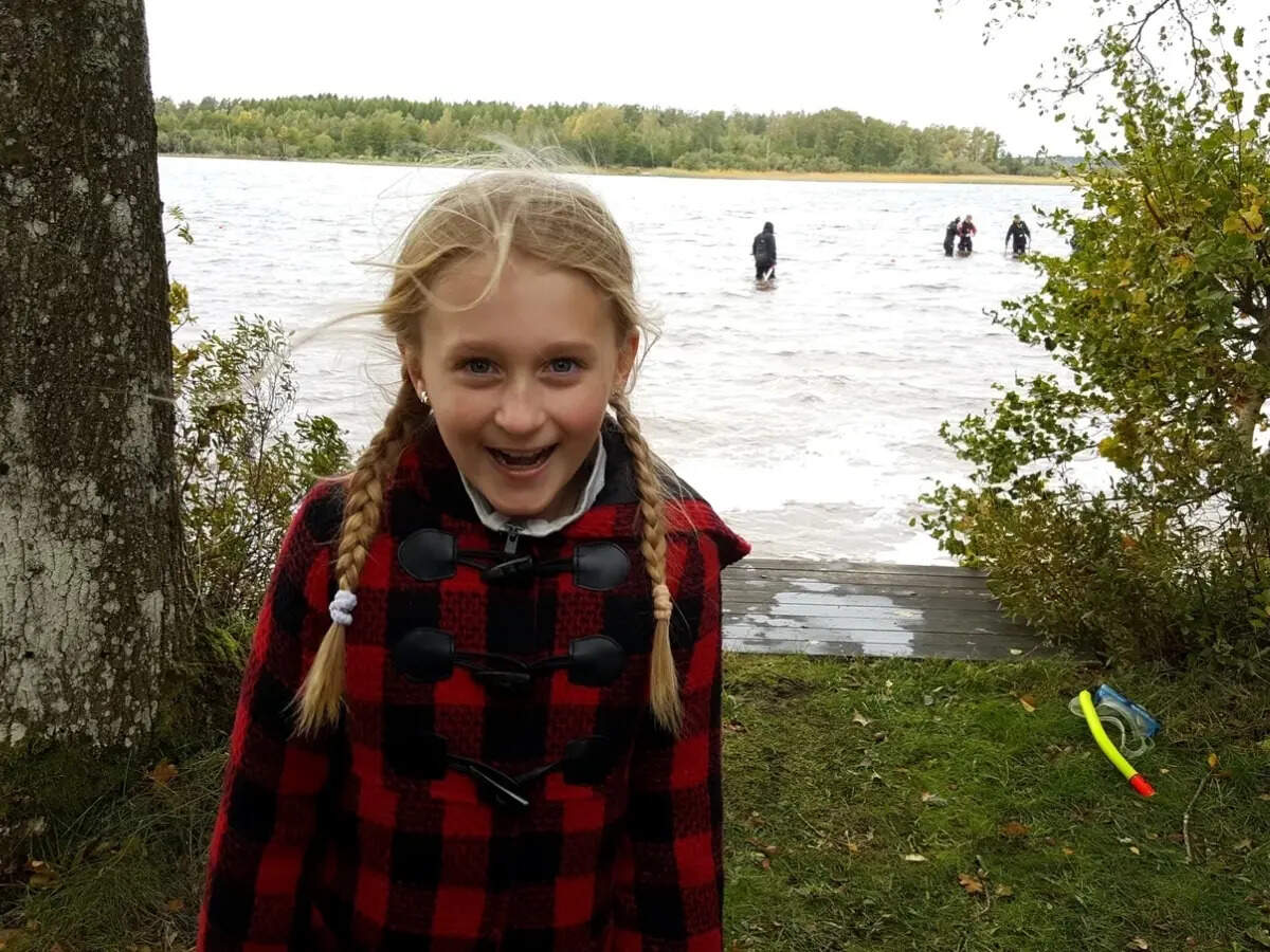 In 2018, an 8-year-old girl stepped into a Swedish lake and pulled out ...