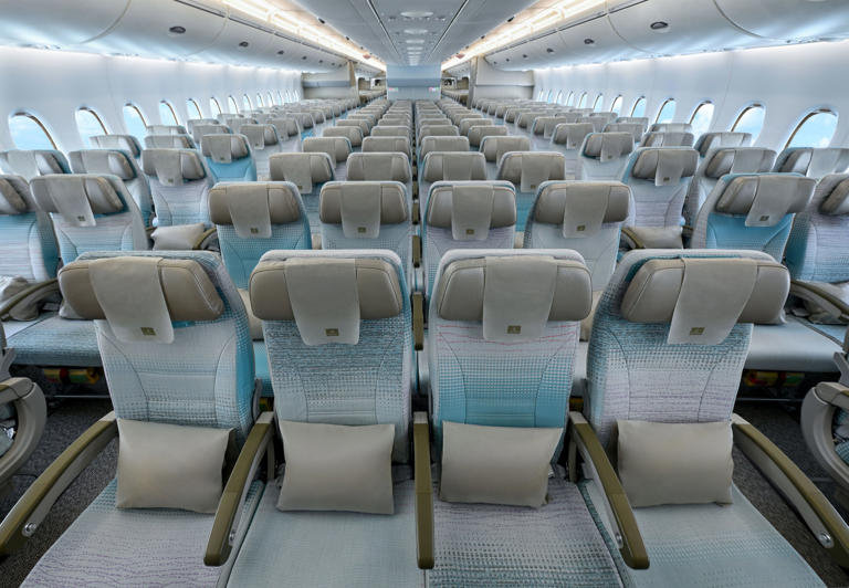 Emirates debuts first retrofitted two-class A380 with premium economy cabin