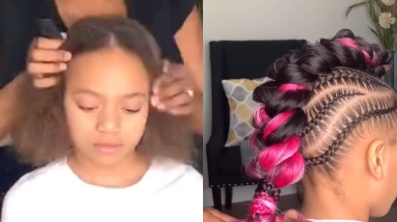 The Color Braid Trend Making Kids Hairstyles Stand Out