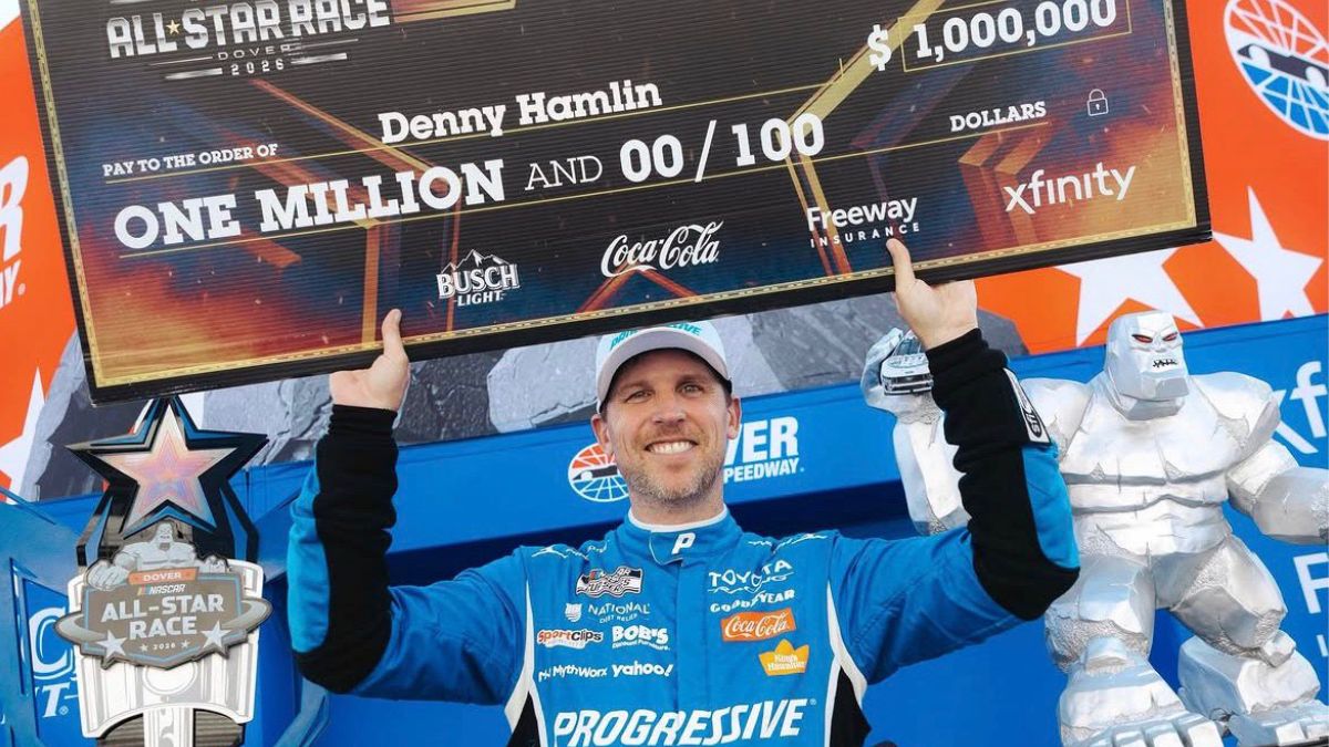 Denny Hamlin has a beautiful plan for his $1 million NASCAR All-Star ...