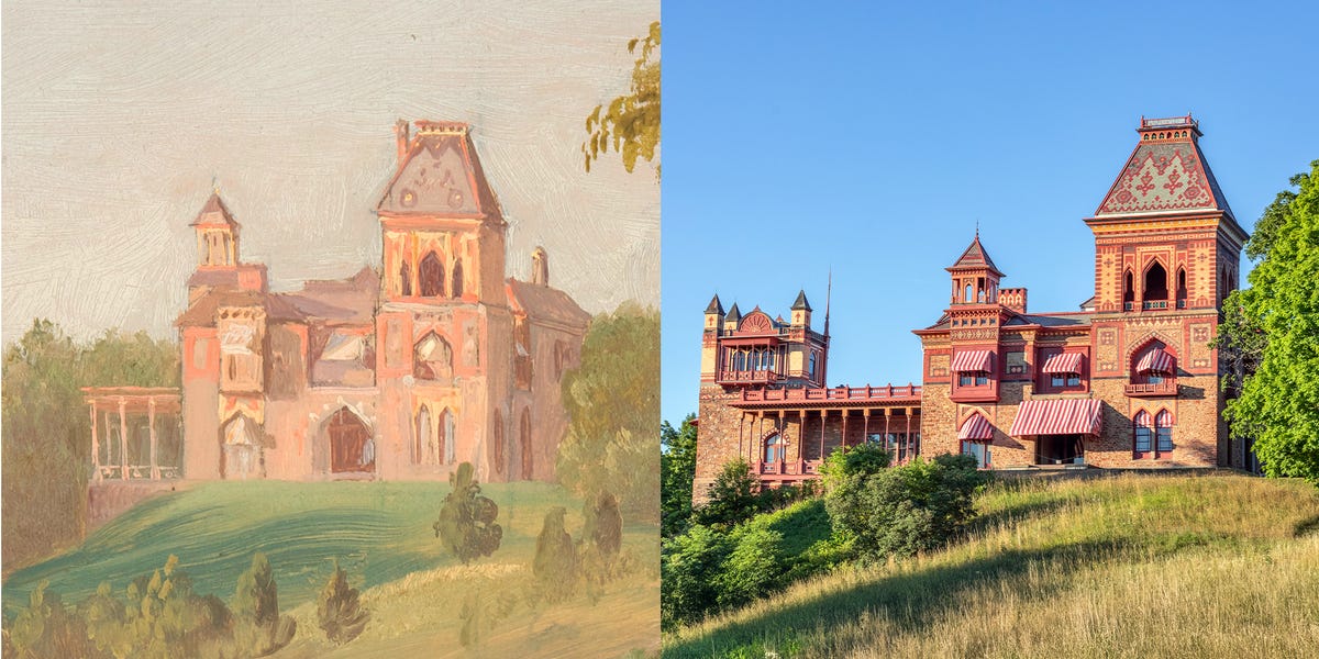 Olana, artist Frederic Church’s house of dreams, took 40 years to build