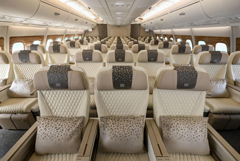 Emirates debuts first retrofitted two-class A380 with premium economy cabin