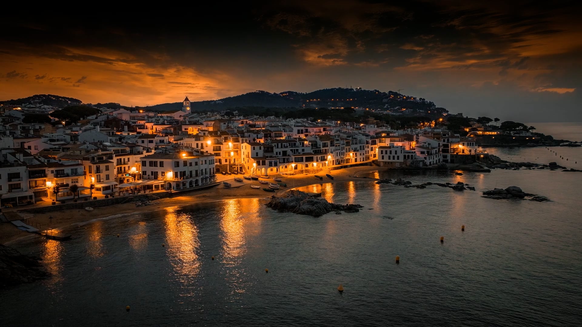 Calella's coastal gem: Drone tour reveals rustic Spanish charm - Worldwide