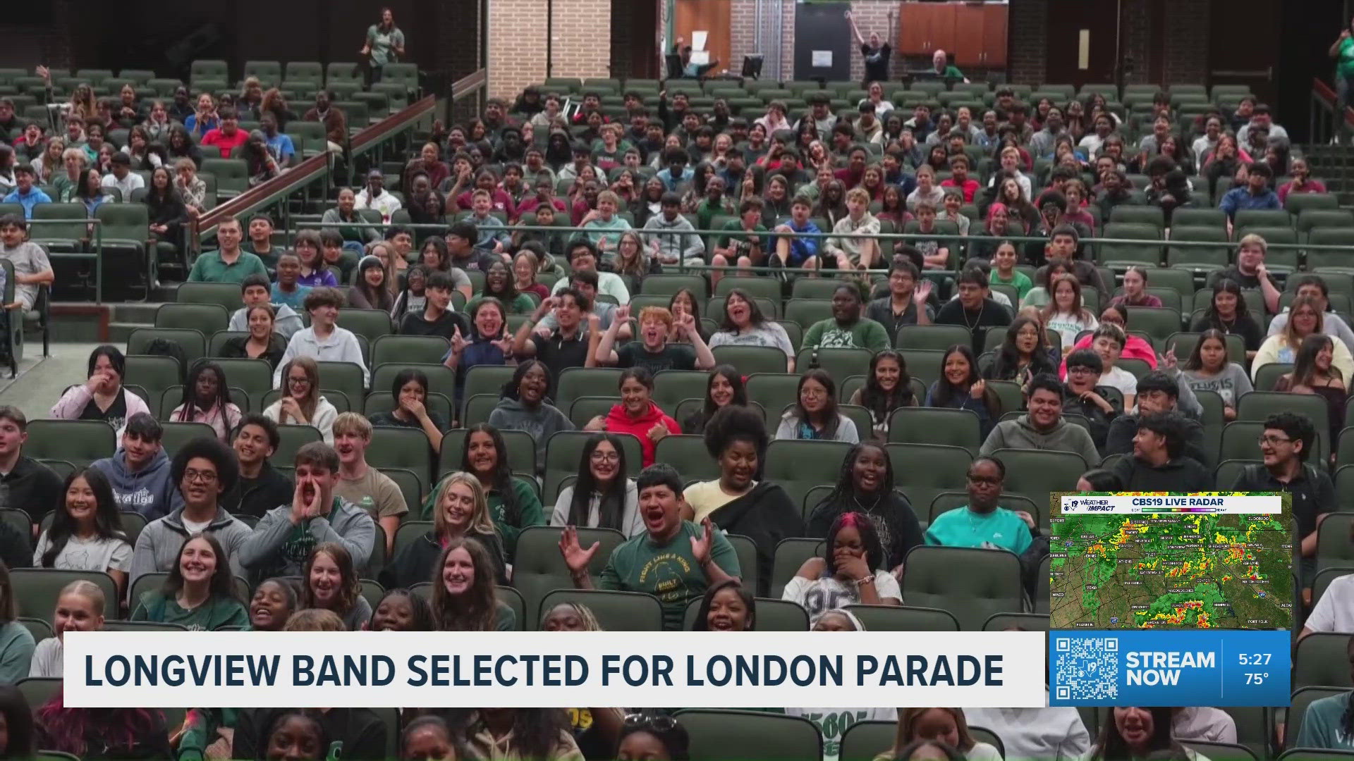 Longview High School band selected to perform in 2028 London New Year’s ...