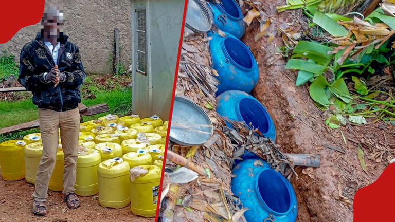 Nyamira: Police seize over 6,000 litres of illicit brew during dramatic ...