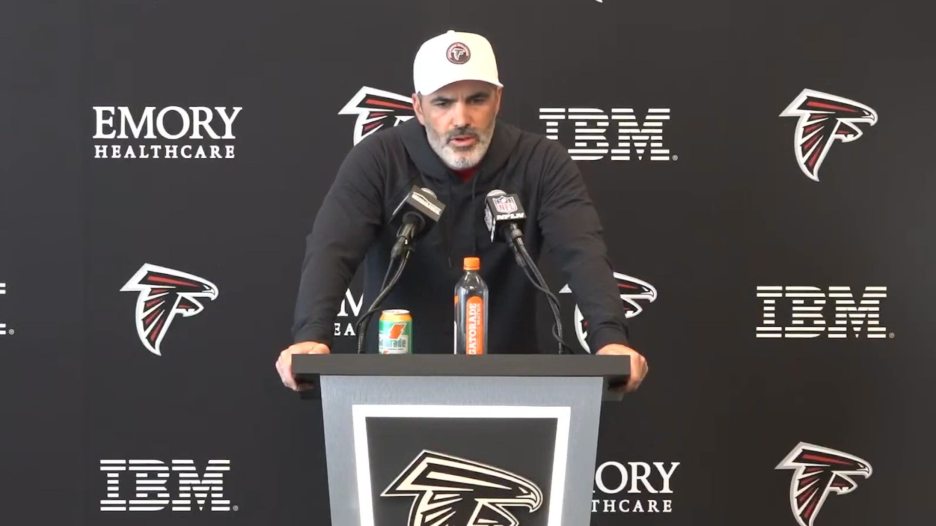 Kevin Stefanski on his 'non-negotiable' in Atlanta Falcons quarterback room