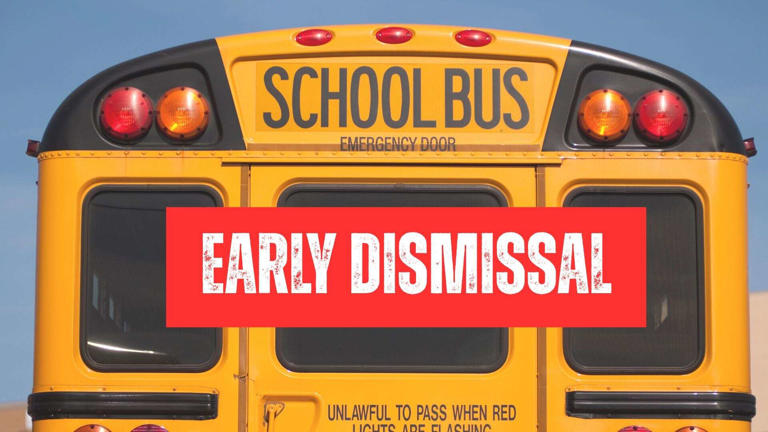 NJ school early dismissals due to excessive heat for Tuesday (May 19, 2026)
