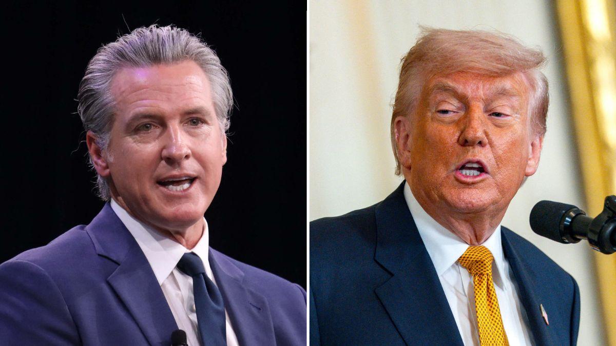 Gavin Newsom slams Donald Trump's AI posting spree as feud explodes ...