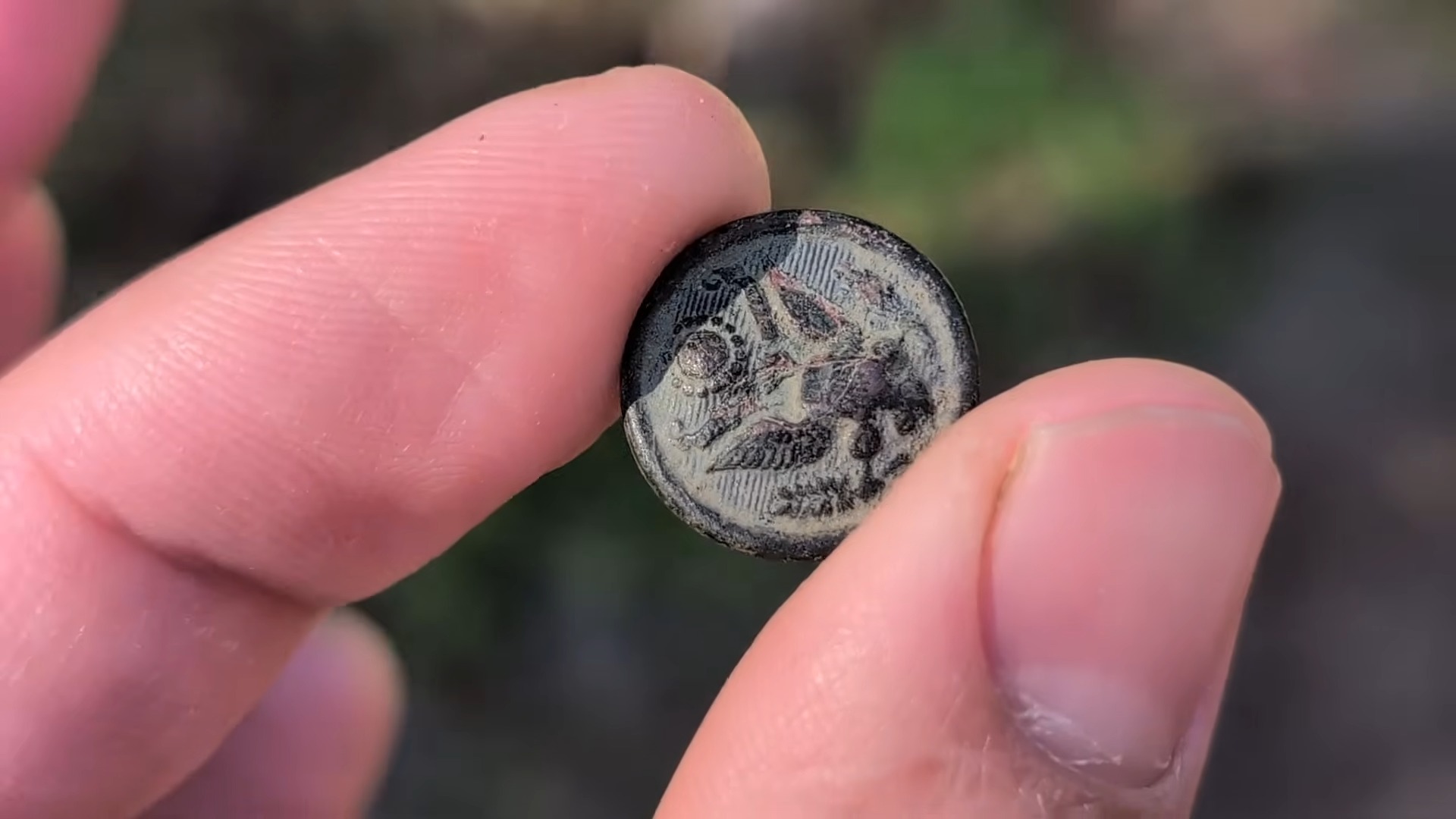 He thought he’d found a button - then it turned out to be an Alabama ...