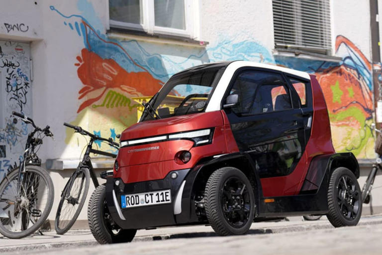 Smart Mobility Summit 2026: City Transformer CT-2 electric car can ...