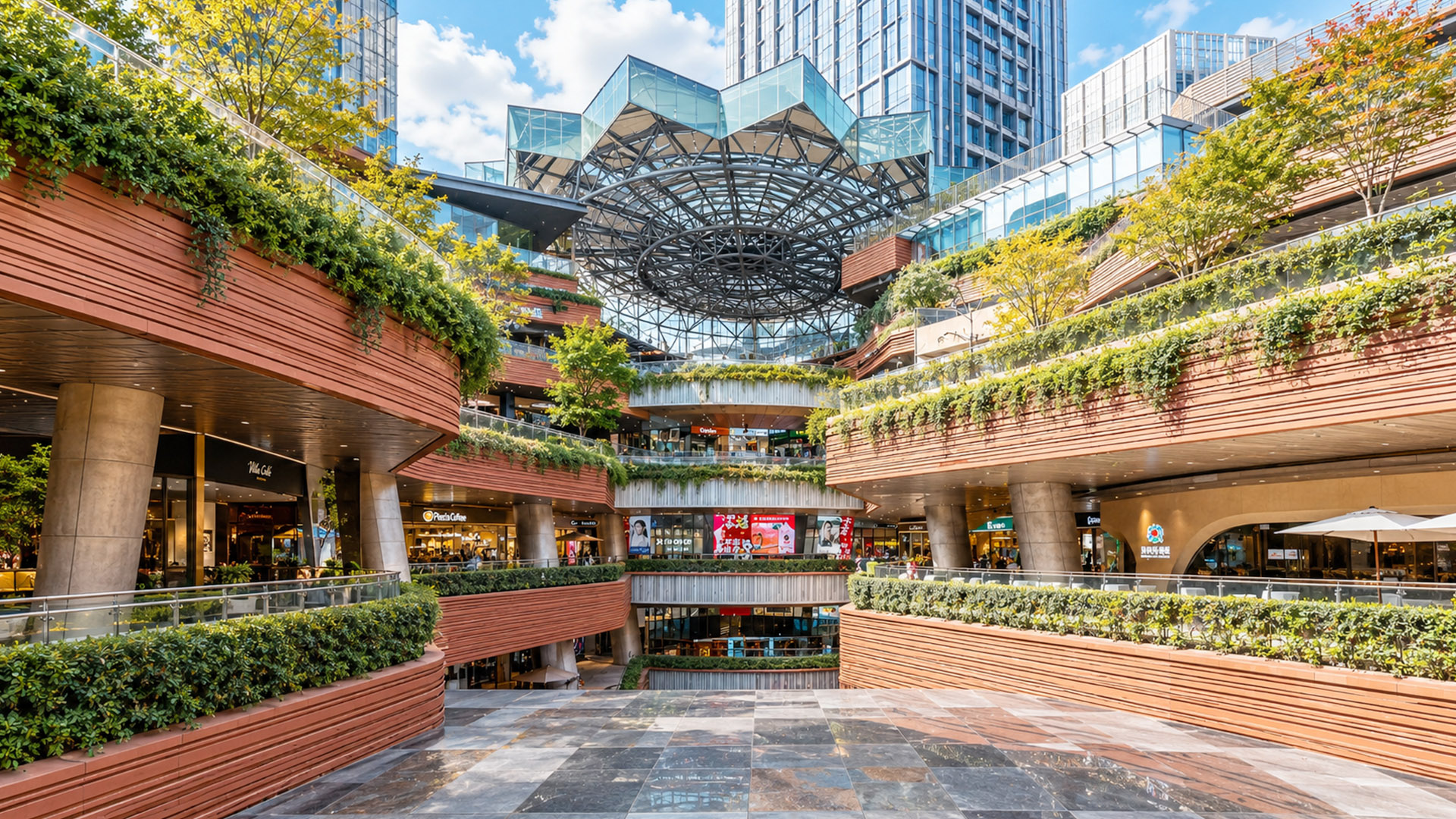 A China está redesenhando os centros comerciais urbanos de um jeito ...