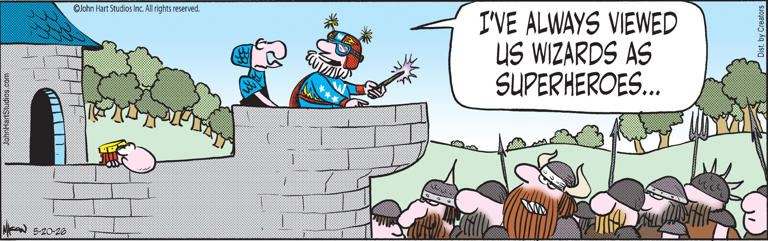 The latest comic strips from The Creators Syndicate (5/20)