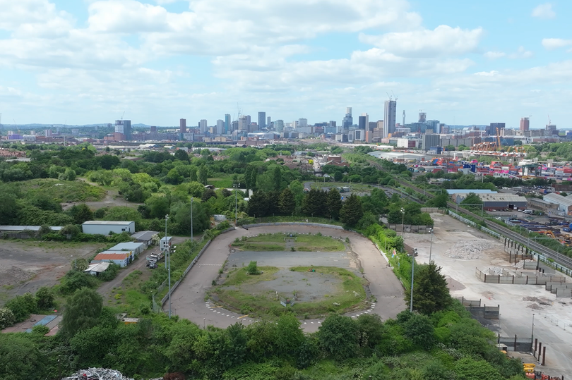 Stunning drone footage shows Birmingham site set to be transformed into ...
