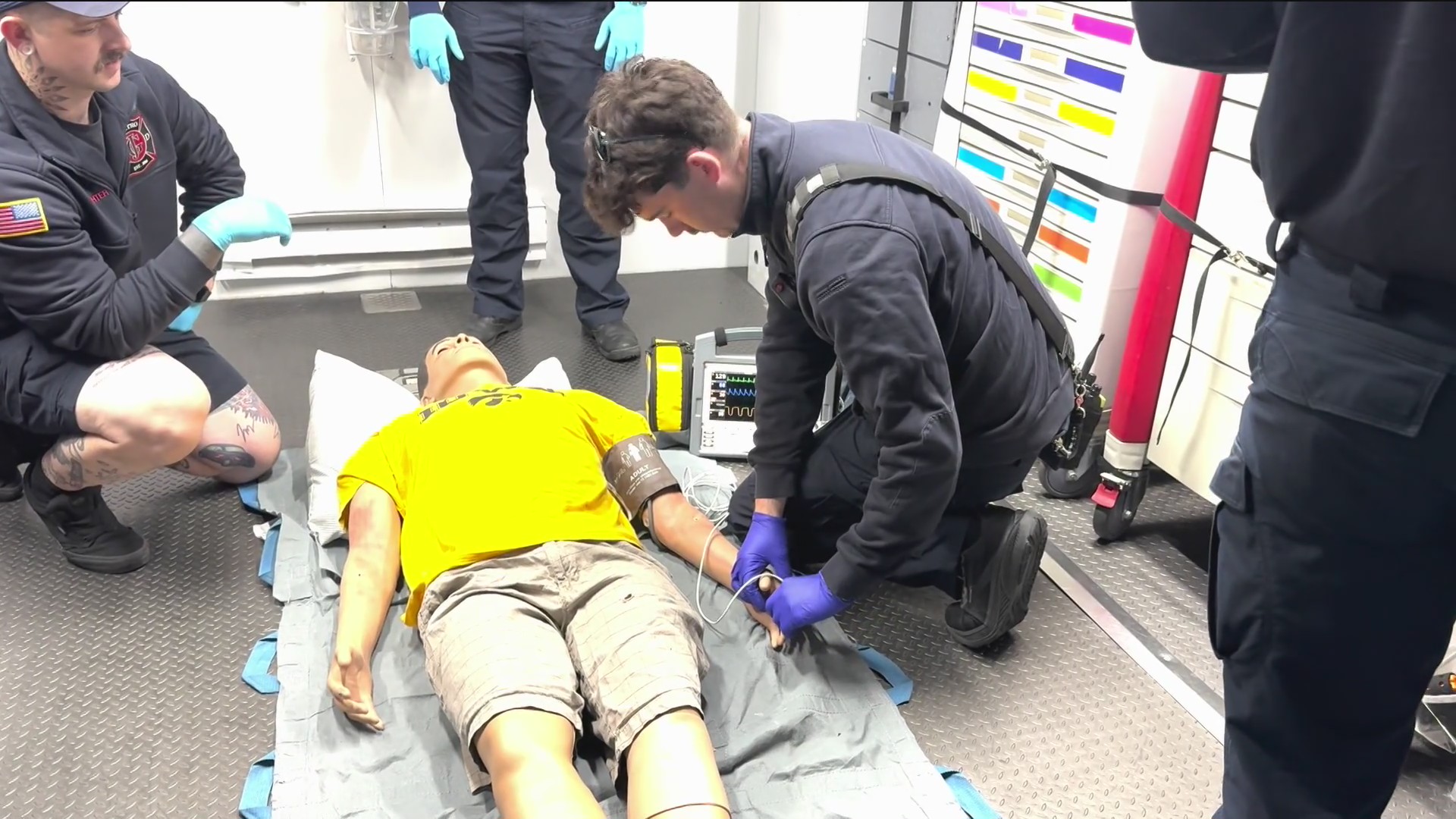 EMS training program helps paramedic save a life the next day